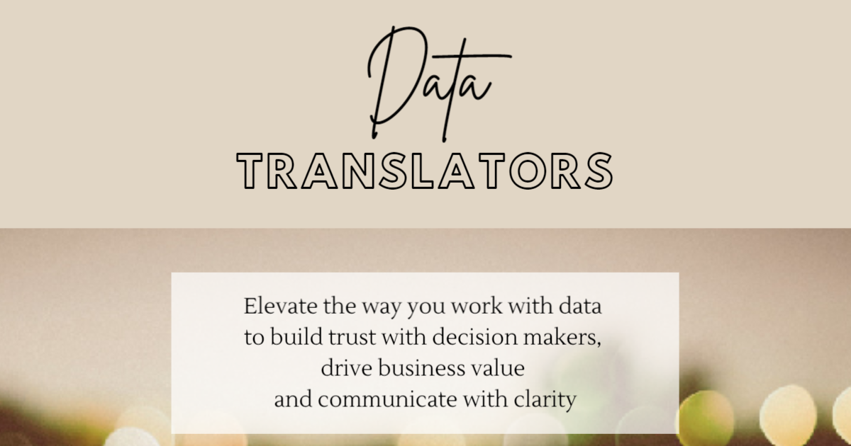 Data Translators